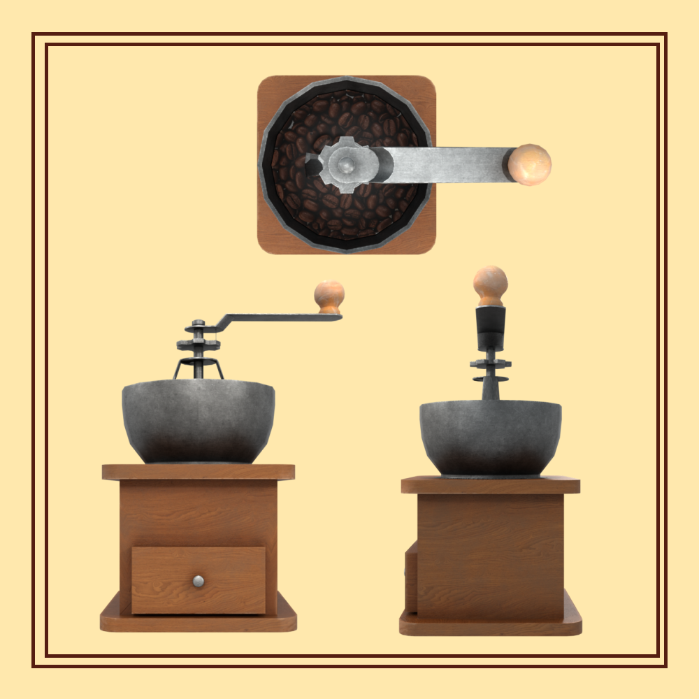 【VRChat想定】ギミック付きコーヒードリップセット Gimmick Coffee Drip Set - 3DCG SHOP PIYA ...