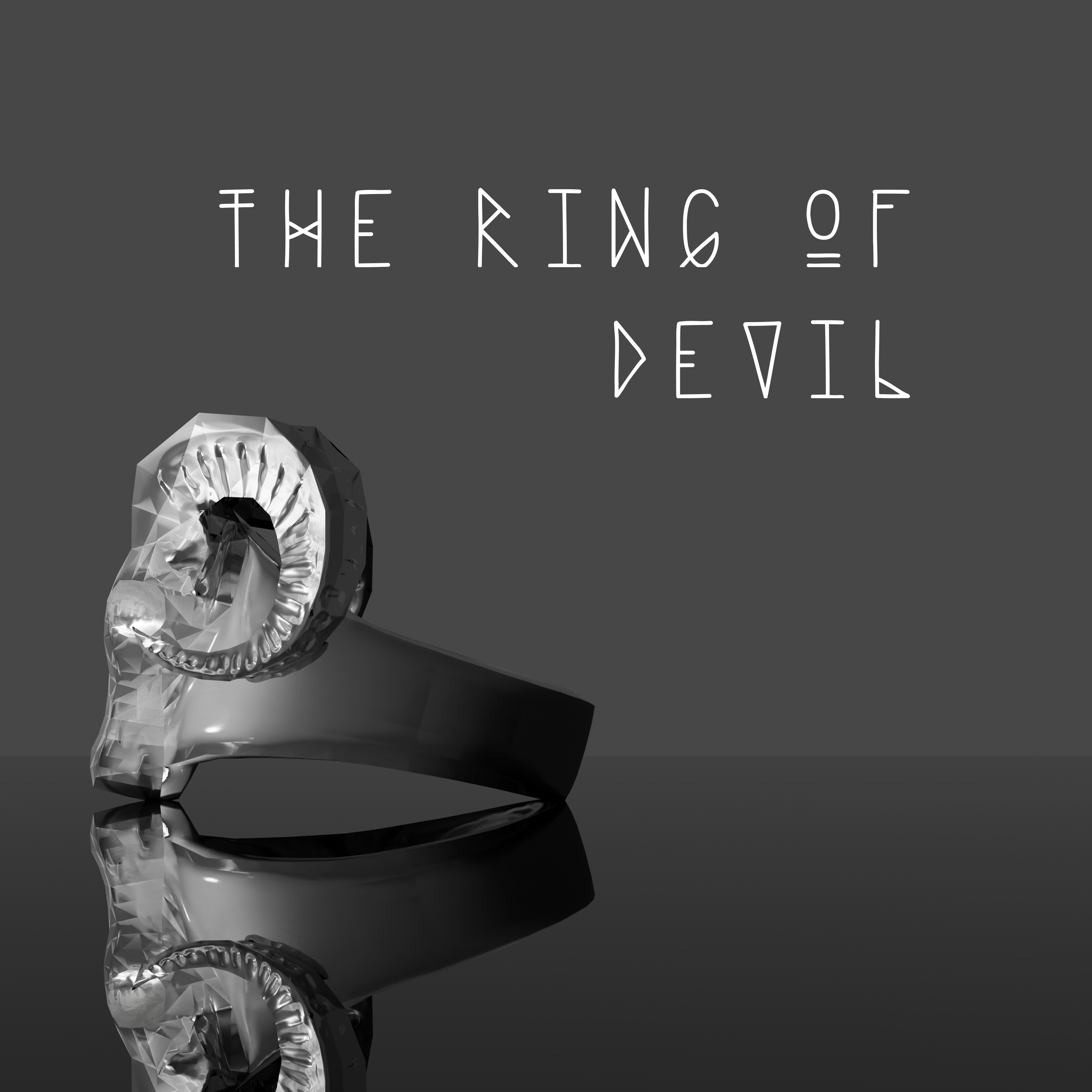 head of devil (Ring,Pierce) - baphomet - BOOTH