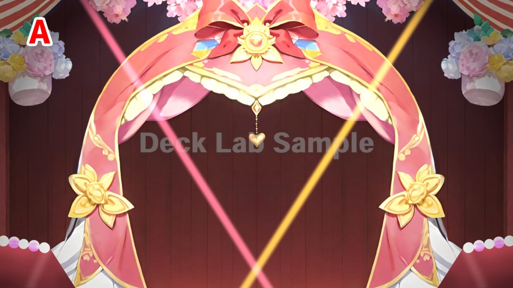 配信用背景素材【ステージ4】カラーA／B - Deck Lab - BOOTH