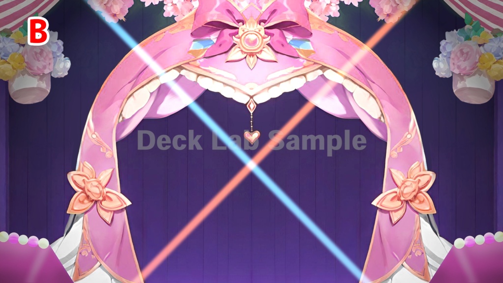 配信用背景素材【ステージ4】カラーA／B - Deck Lab - BOOTH