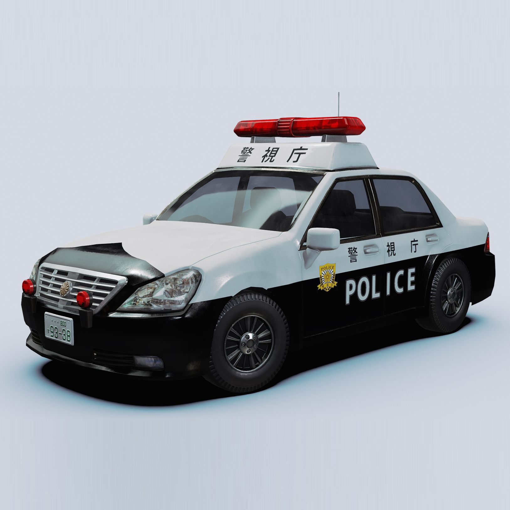 Japanese Police Vehicle - reberugamestudio - BOOTH