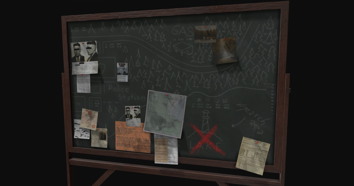 Police Chalkboard - reberugamestudio - BOOTH
