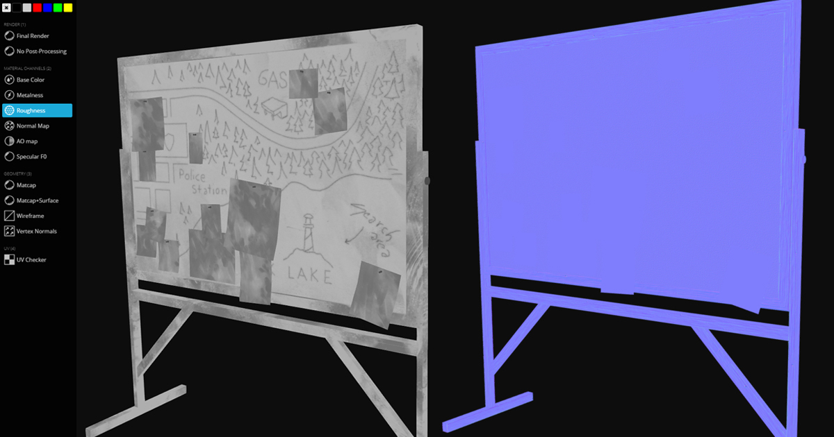 Police Chalkboard - reberugamestudio - BOOTH