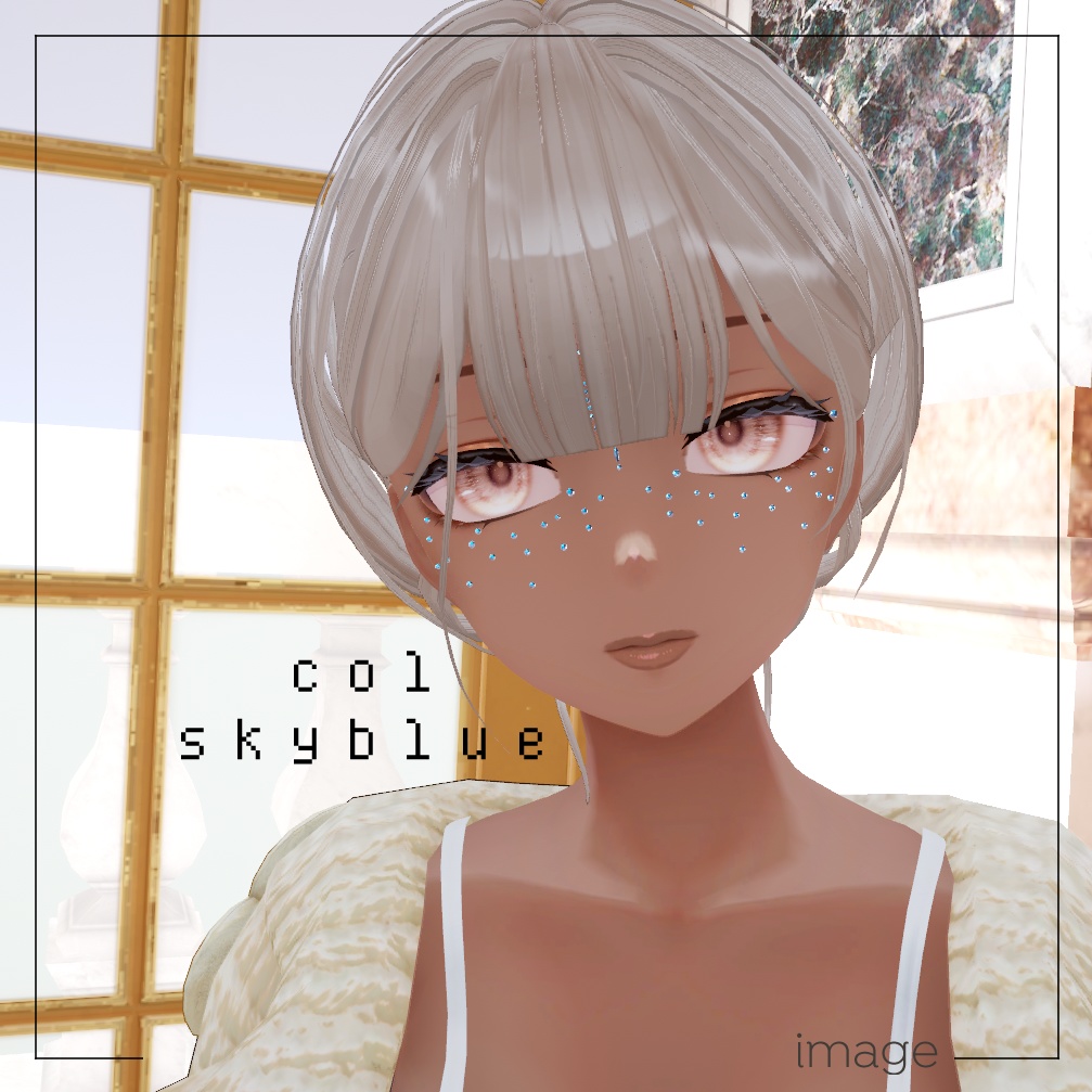 [無料] [VRChat想定] Face jewelry vol.1 - はなのわ商店 - BOOTH