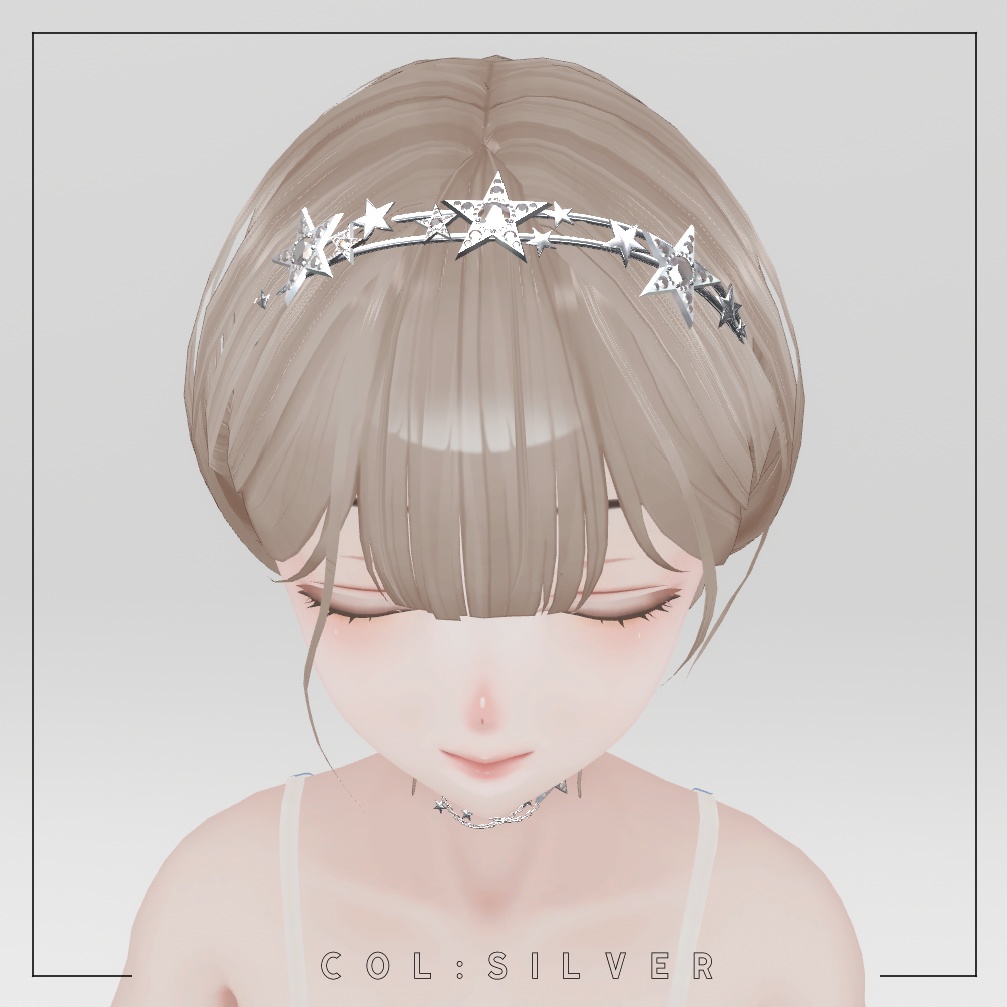 [VRChat想定] star motif accesary vol.1 - はなのわ商店 - BOOTH