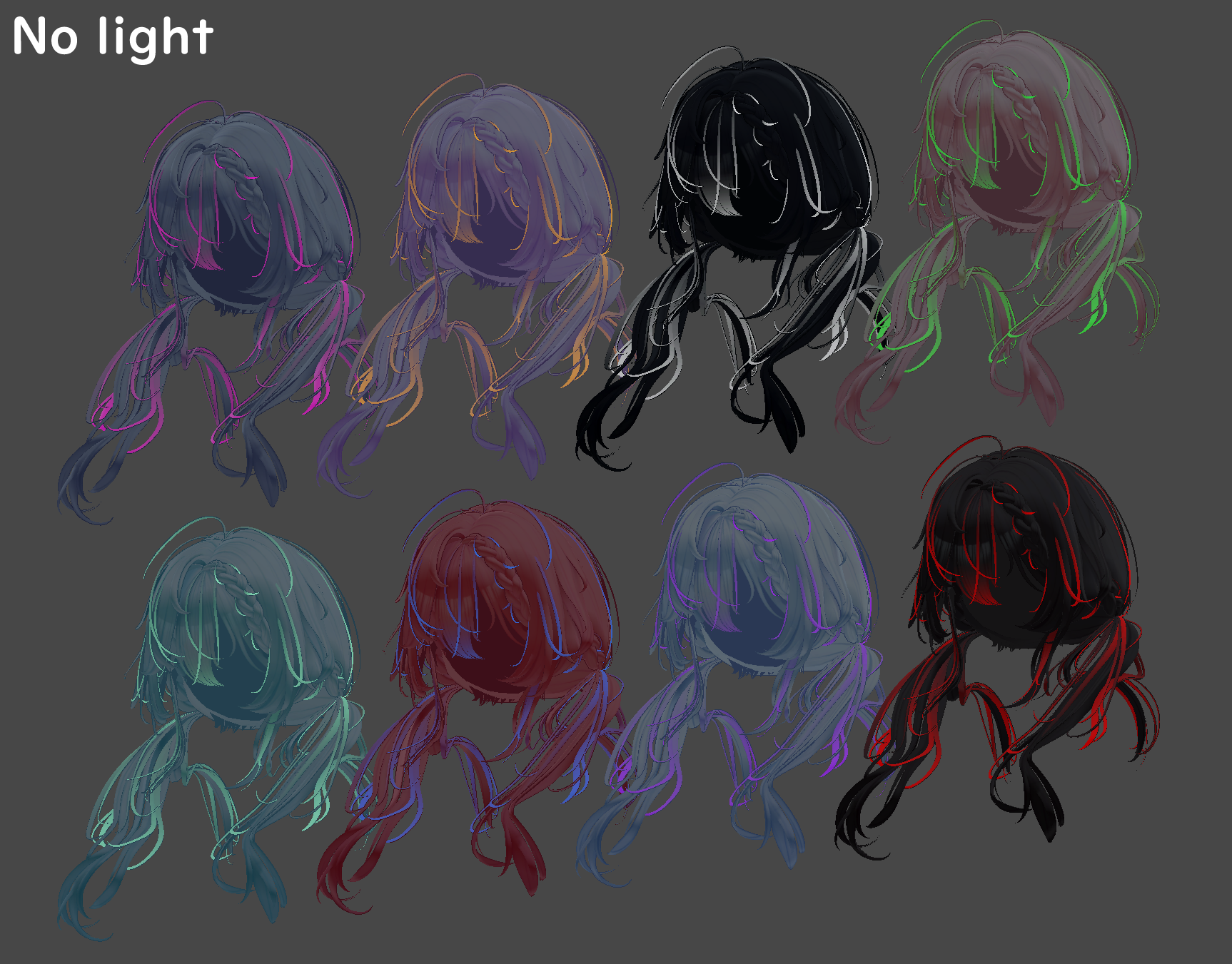 【♥ Muffin_Hair ♥専用】グラデーション&メッシュの変更 - 陽世アキヨ - BOOTH