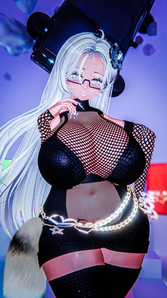 [ ギャルしっぽ ] Original 3D Model VRChat Unitypackage - はなえちゅ - BOOTH