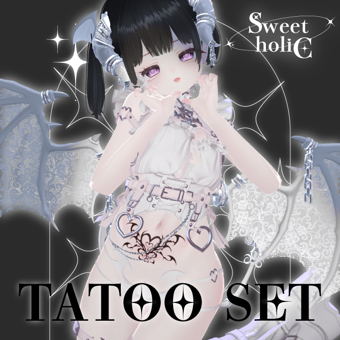 タトゥーセット tattoo set 2 #SH_texture - Sweet＊holiC - BOOTH