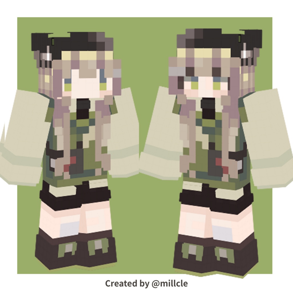 キプフェル Kipfel / マインクラフトスキン - millcle - BOOTH