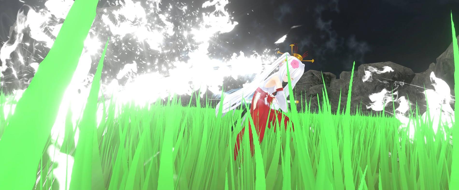 【Unity/VRChat】Inaba Tsukuyo (Effects+Avatar Animation(SDK3.0)+OnRelease ...