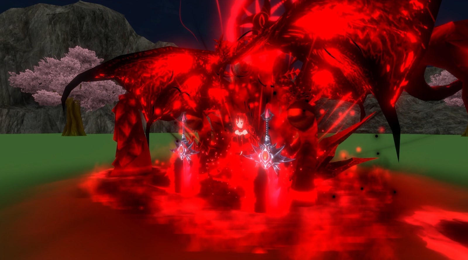 【Unity/VRChat】Demon Throne (Effects+Toggle Animation) - Mayuca - BOOTH