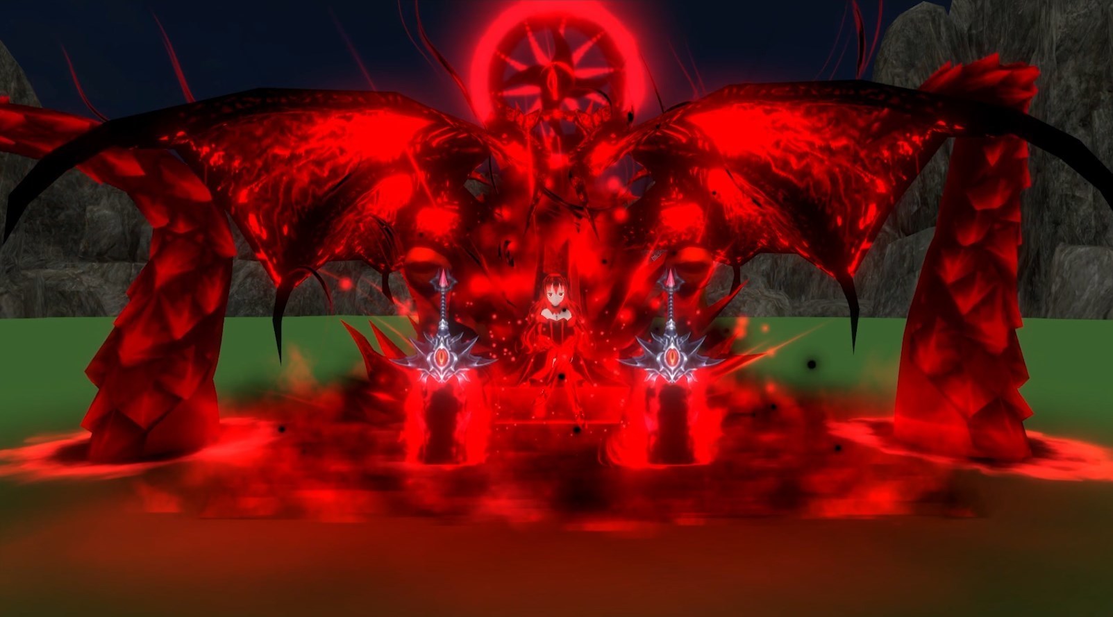 【Unity/VRChat】Demon Throne (Effects+Toggle Animation) - Mayuca - BOOTH