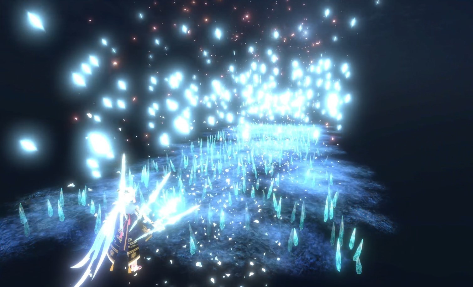 【Unity/VRChat】Ayaka Surging Flow(Effects+Gesture) - Mayuca - BOOTH