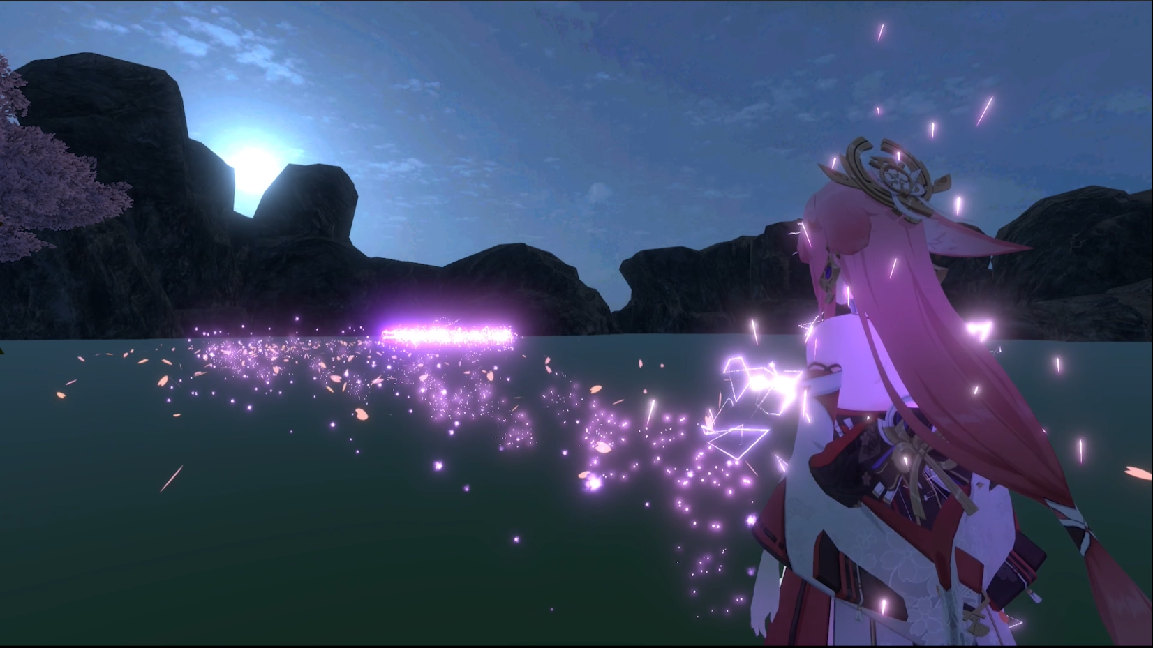 【Unity/VRChat】Yae Miko Light+Heavy Attack(Effects+Toggle) - Mayuca - BOOTH