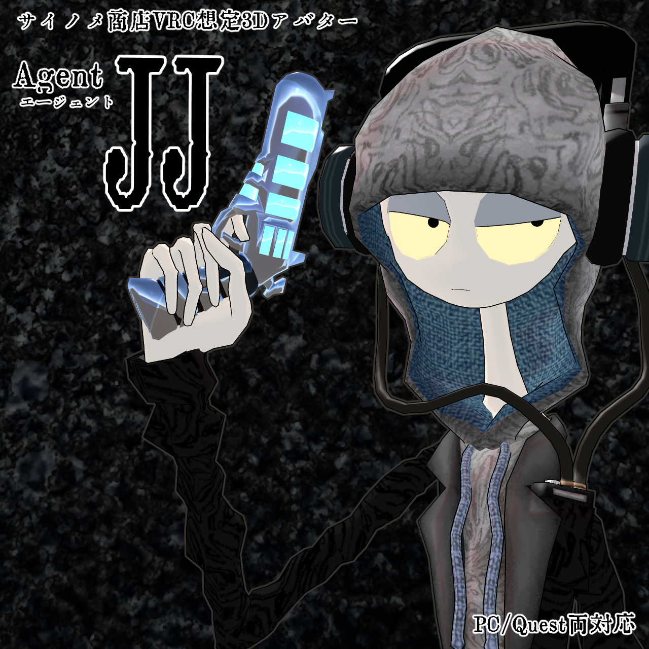 VRChat使用想定3Dモデル Agent JJ - サイノメ商店 Sainome shoten - BOOTH