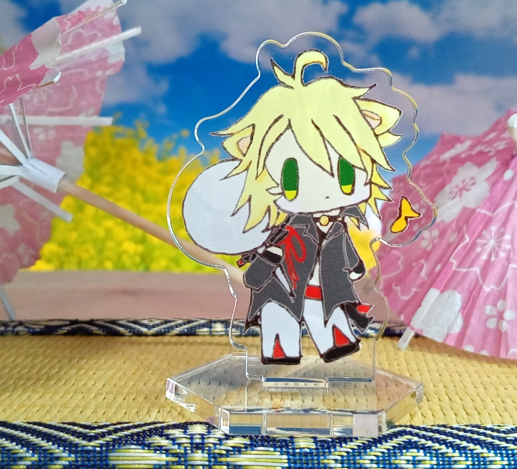 にゃんせん＆ちょぎ おとも アクリルスタンド - YAMATOカンパニー＆メンタムDX - BOOTH