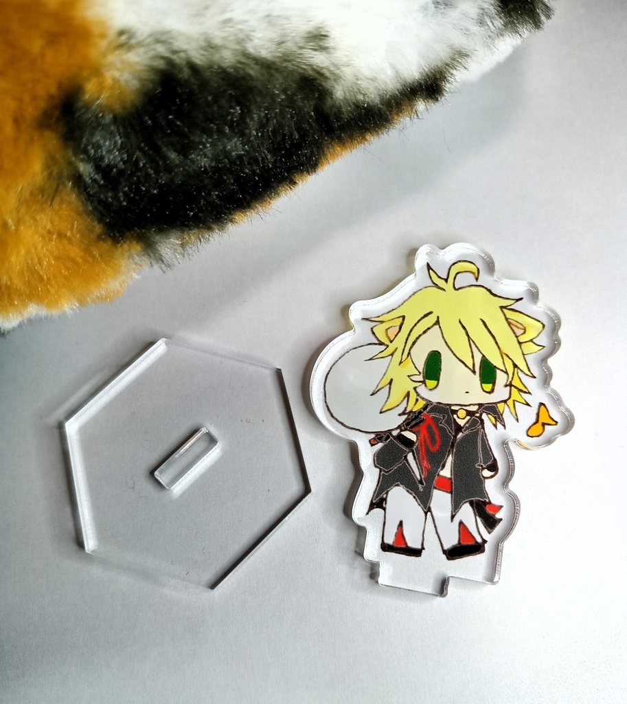 にゃんせん＆ちょぎ おとも アクリルスタンド - YAMATOカンパニー＆メンタムDX - BOOTH