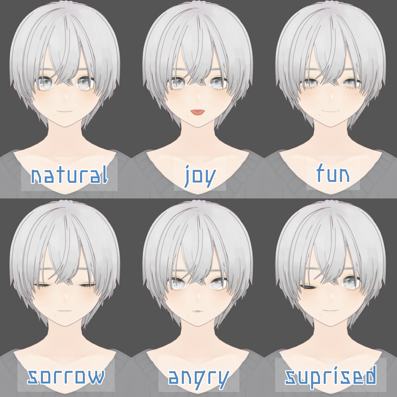 あなた色に染まる 色くん 【VRM】 - CLEAR Link - BOOTH