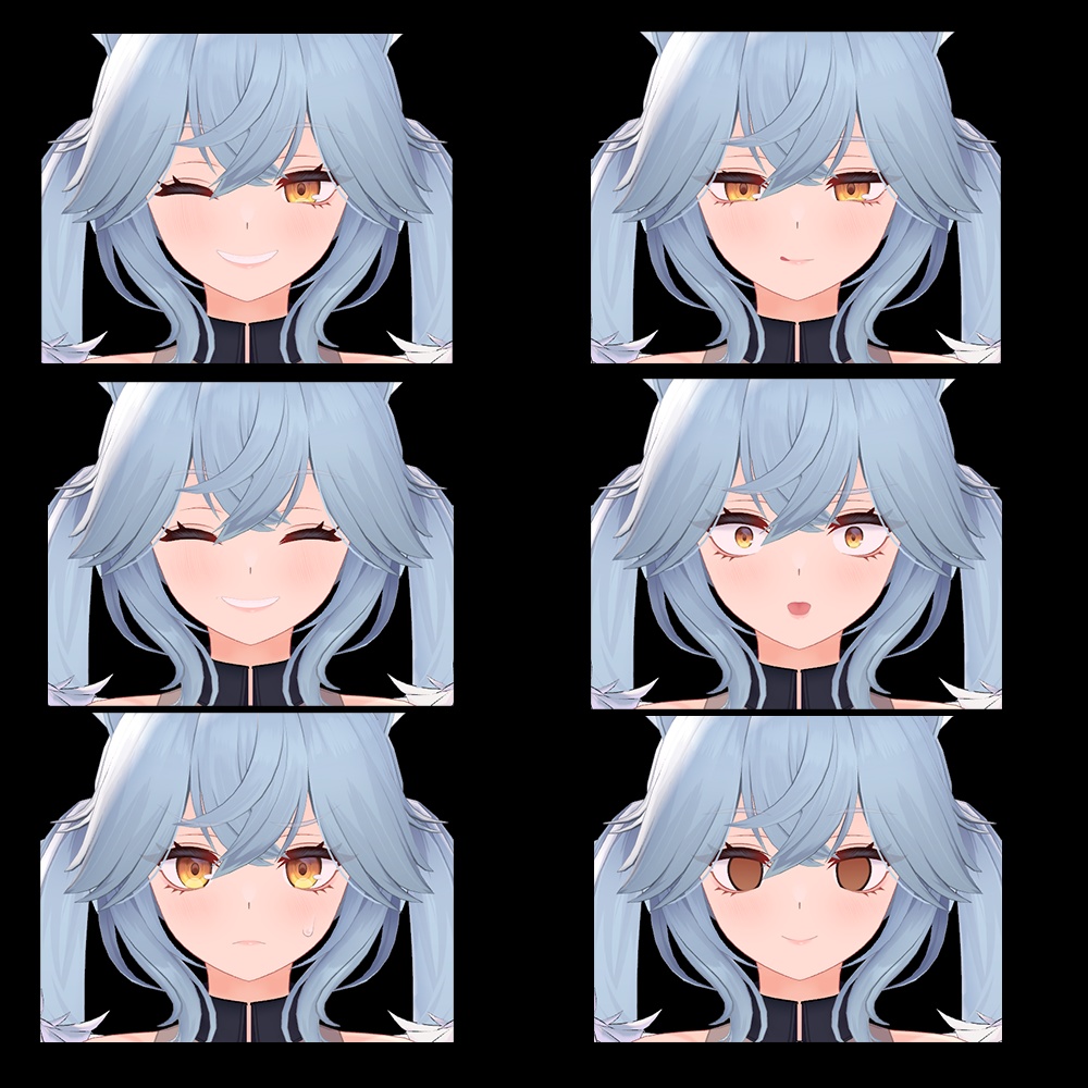 Ohkami Lyuca Facial Pack - ShikiCat - BOOTH