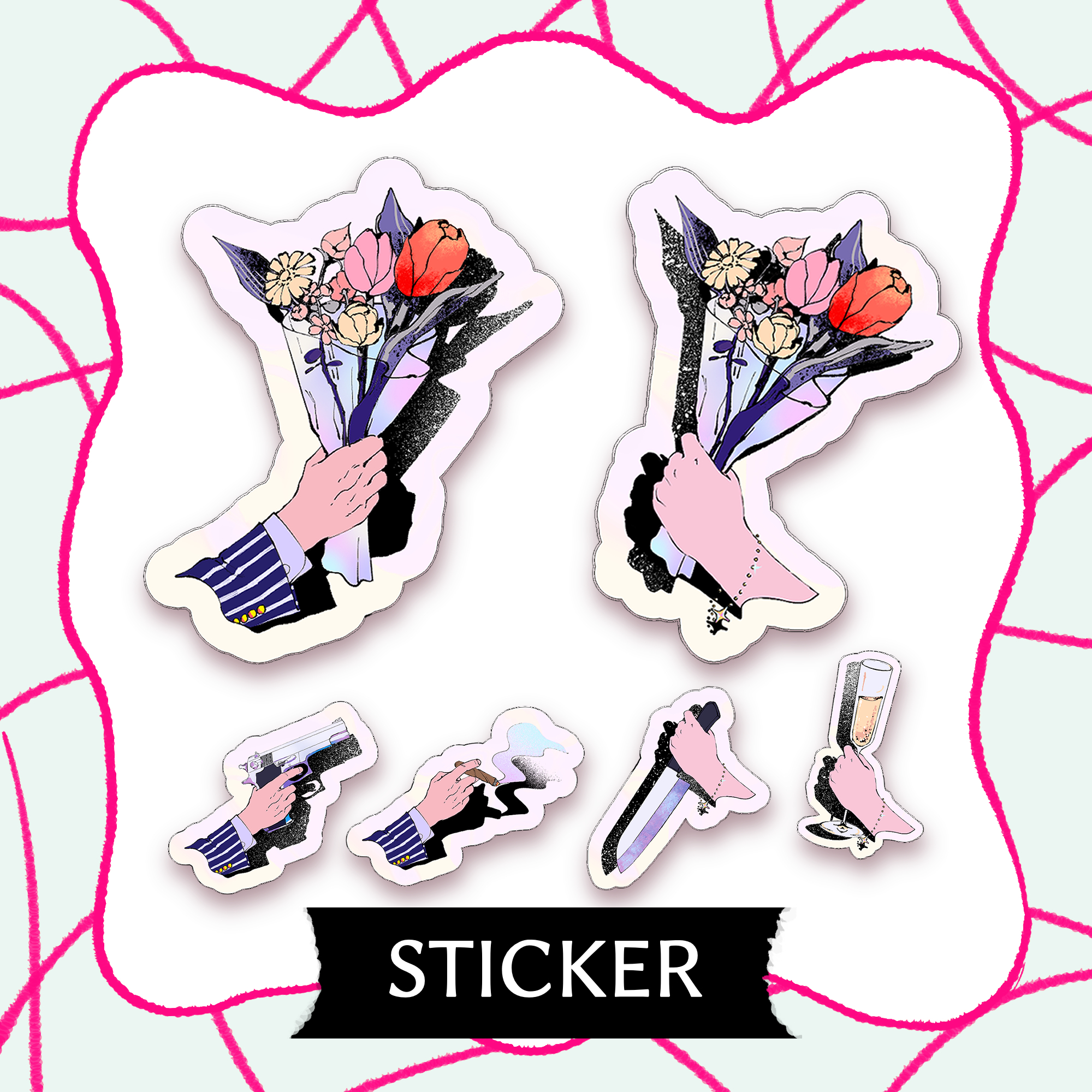 【ステッカーセット】3種 - mya-sann - BOOTH