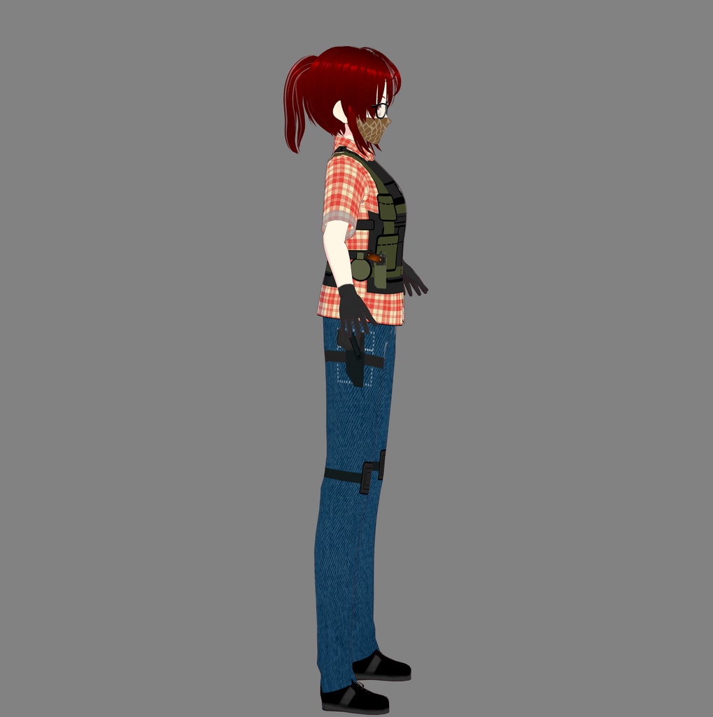 SCP MTF Epsilon-6 ("Village Idiots") Vroid Outfit - koki Najma - BOOTH