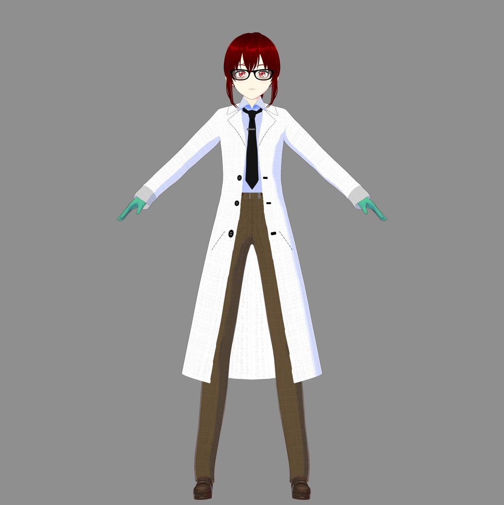 Vroid "Scientist" Outfit - koki Najma - BOOTH