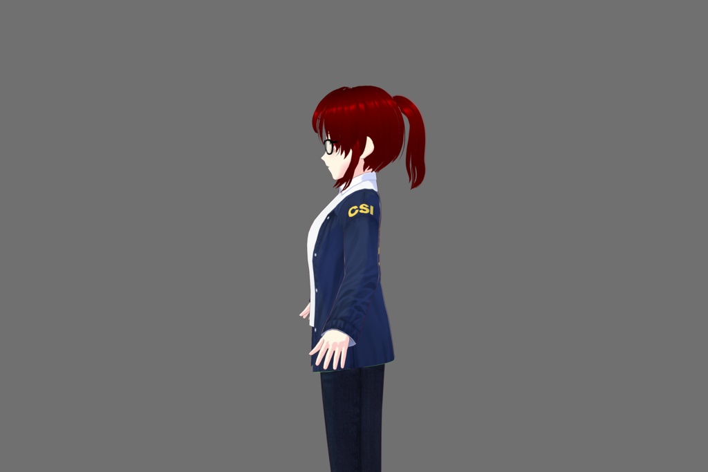 Crime Scene Investigator (CSI) Vroid Jacket - koki Najma - BOOTH