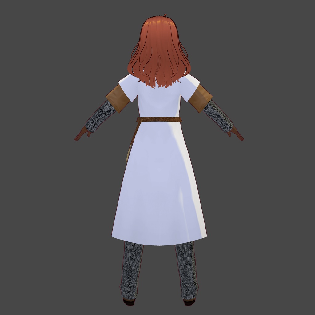 Medieval Knight OC Character Vroid Model - koki Najma - BOOTH