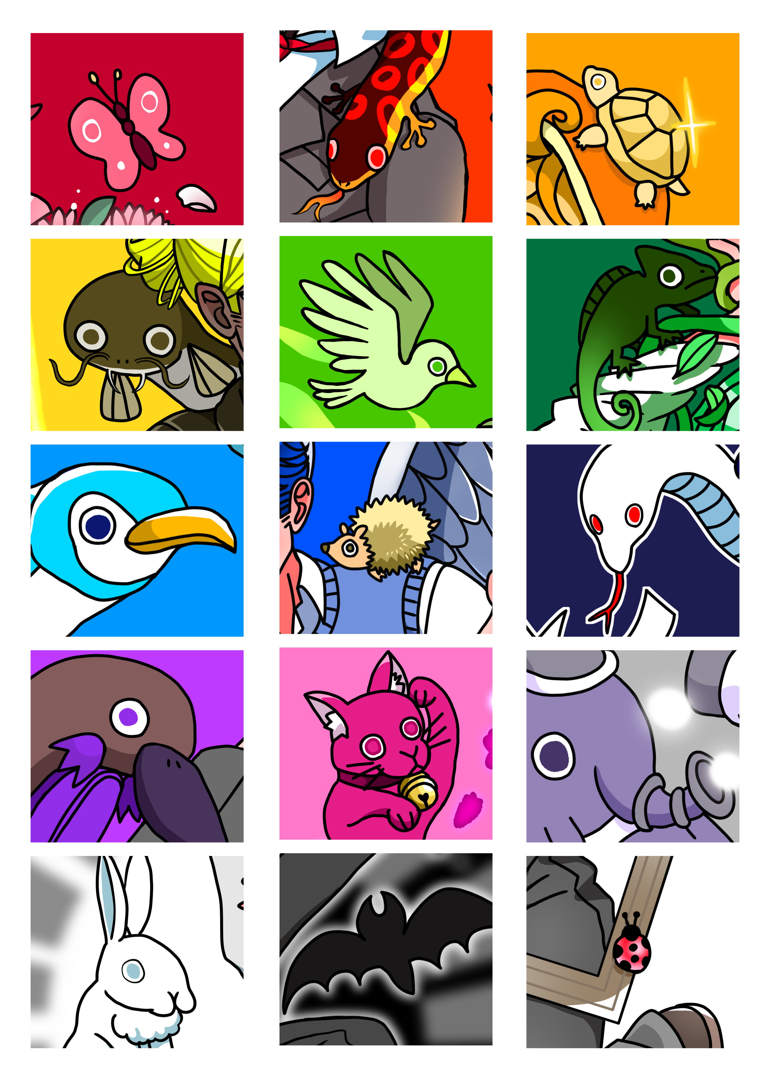 ORIGINAL CHARACTER ILLUSTRATION BOOK 1 - MUTSU-6- SHOP - BOOTH