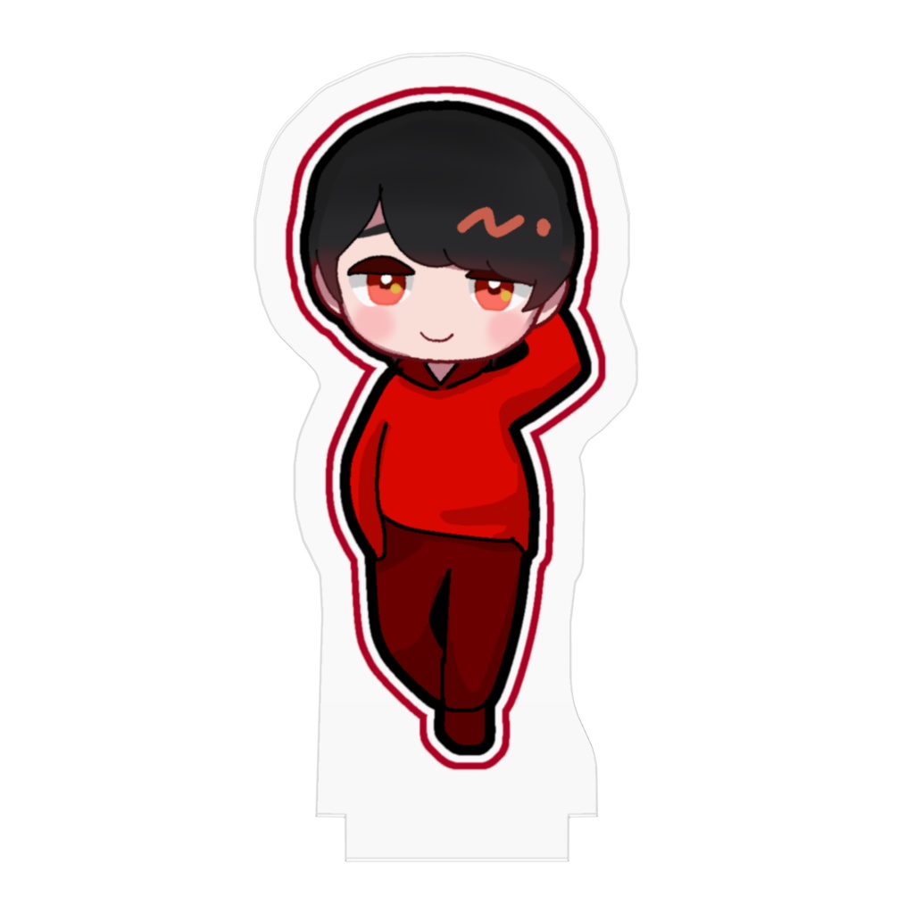 Raven アクリルフィギュア 1周年記念ver - Ailes sincerity 公式SHOP - BOOTH