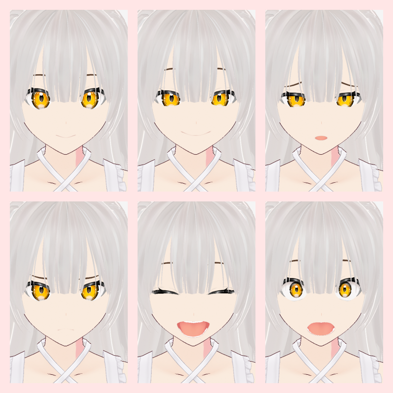 【vroid・VRM】オリジナル3Dモデルここな - ショップおおわだ - BOOTH