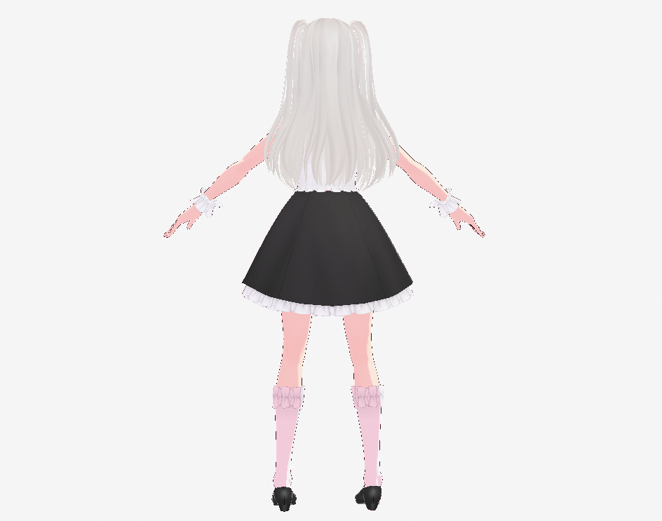 【vroid・VRM】オリジナル3Dモデルここな - ショップおおわだ - BOOTH