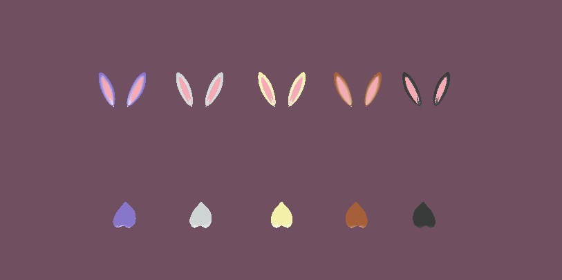 Bunny Set {VRChat}[PhysBone UPDATE] - PrinceOfFluff - BOOTH