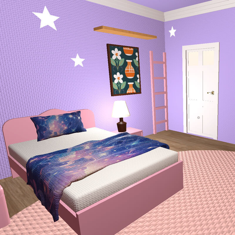 ゆめかわROOMセット【3D／Unitypackage】 - みかんのアトリエ - BOOTH