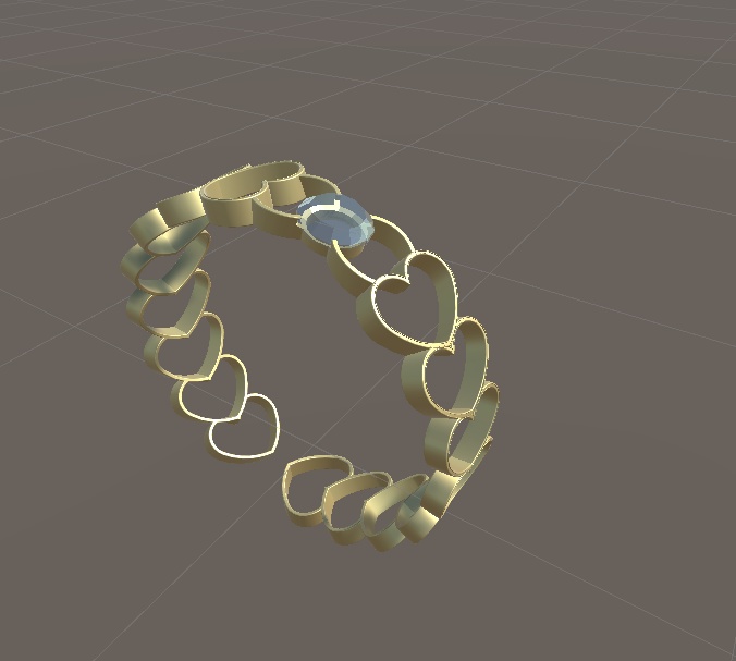 [VRChat] Heart Ring ハートリング 3D Model - pandayuk1 - BOOTH