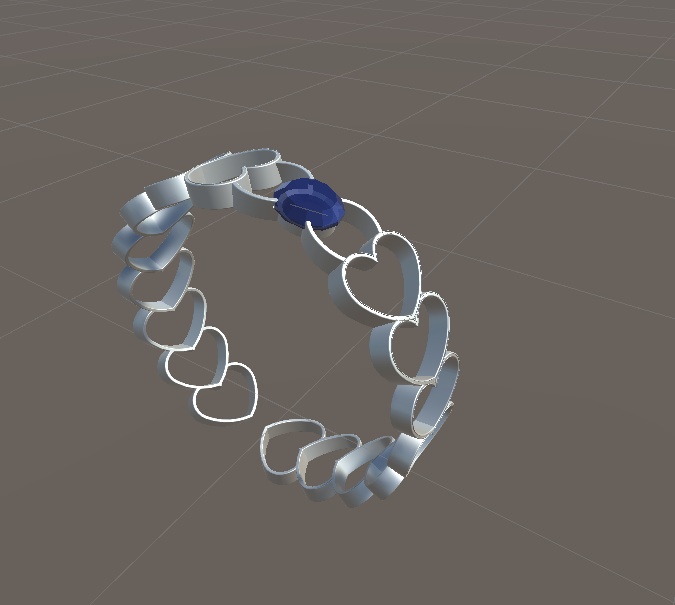 [VRChat] Heart Ring ハートリング 3D Model - pandayuk1 - BOOTH