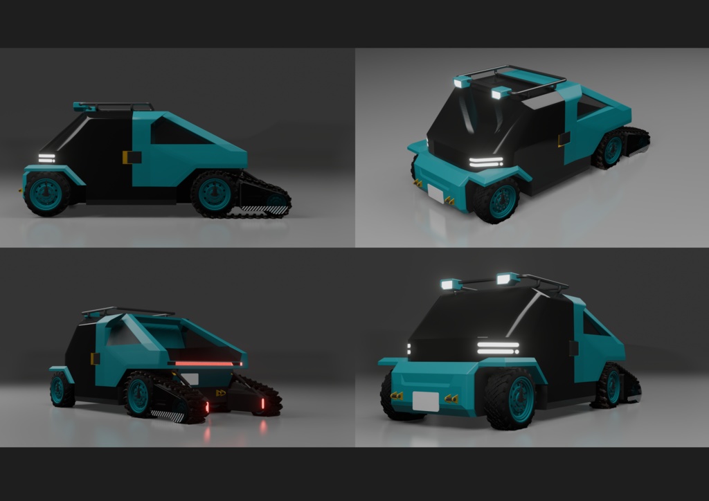 [VRChat] コンセプトカー Conceptcar 3D Model - pandayuk1 - BOOTH