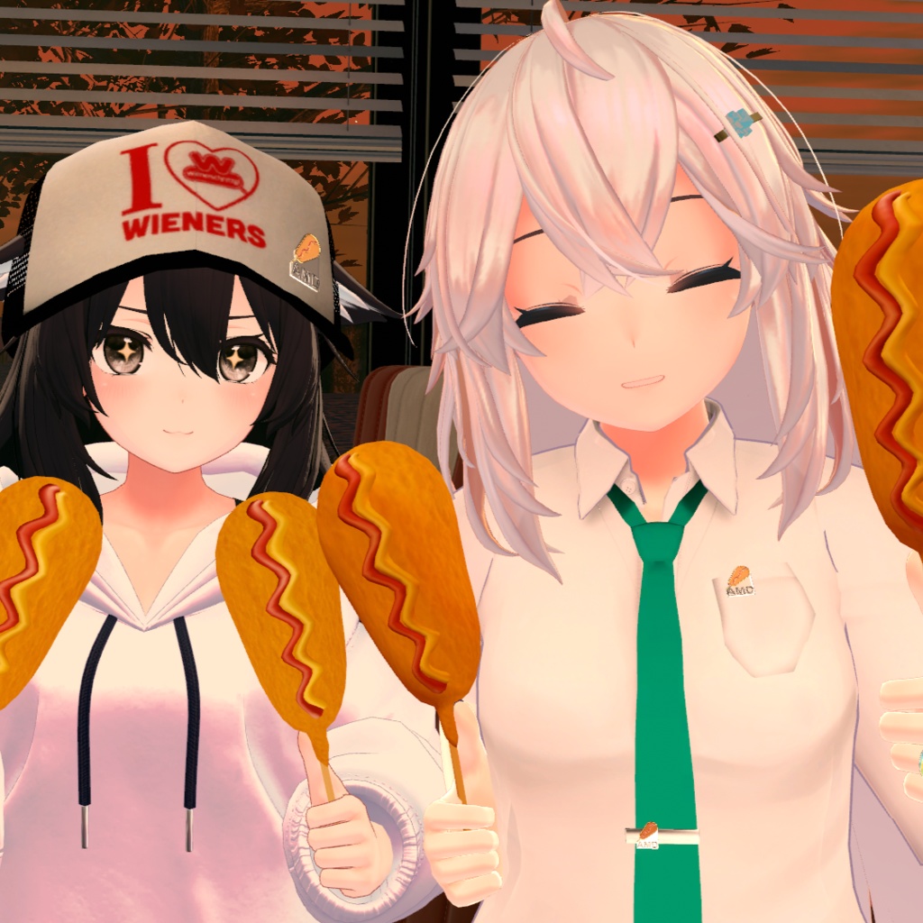 [VRChat] アメドピン Amedo Pin 3D Model (MA) - pandayuk1 - BOOTH