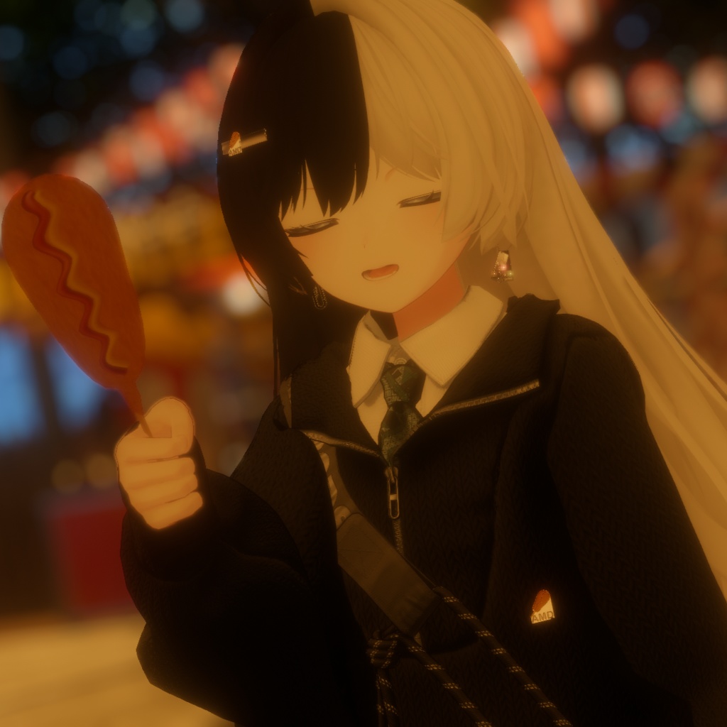 [VRChat] アメドピン Amedo Pin 3D Model (MA) - pandayuk1 - BOOTH