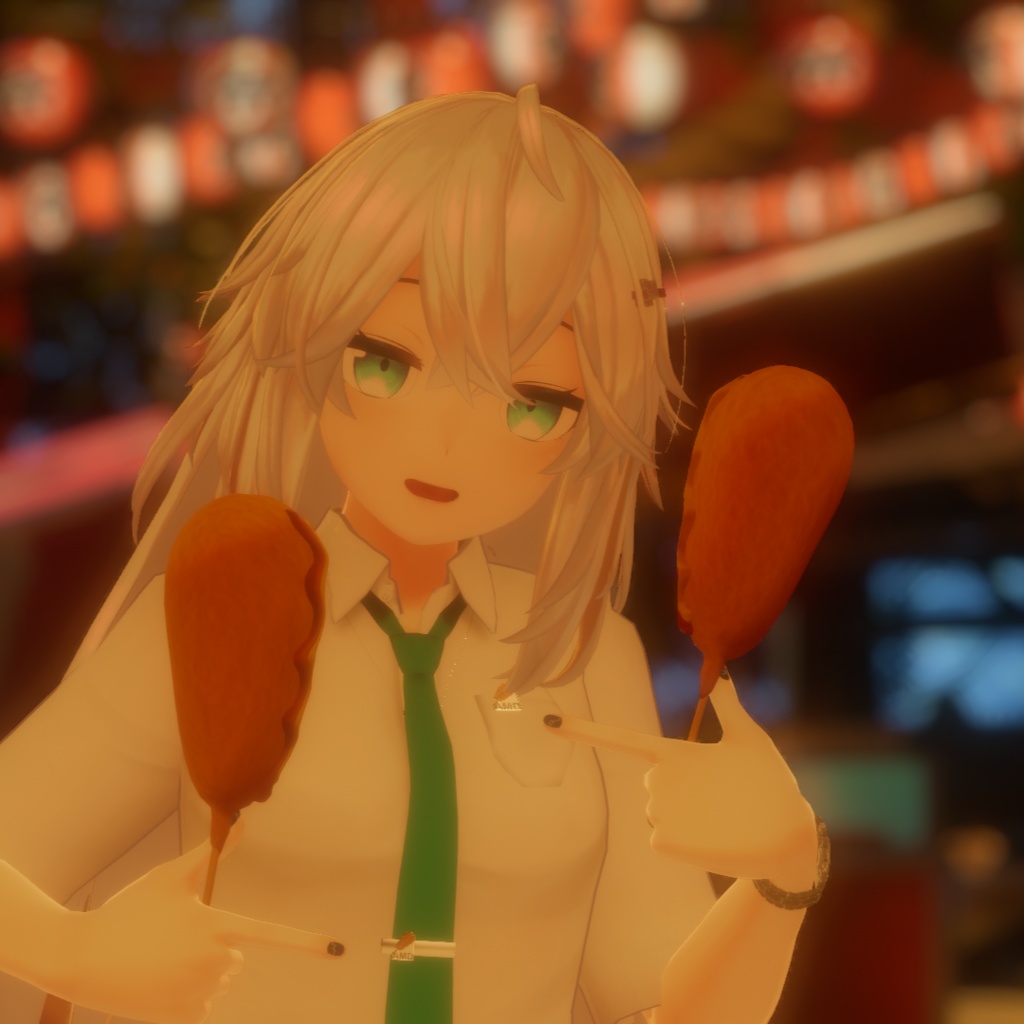 [VRChat] アメドピン Amedo Pin 3D Model (MA) - pandayuk1 - BOOTH