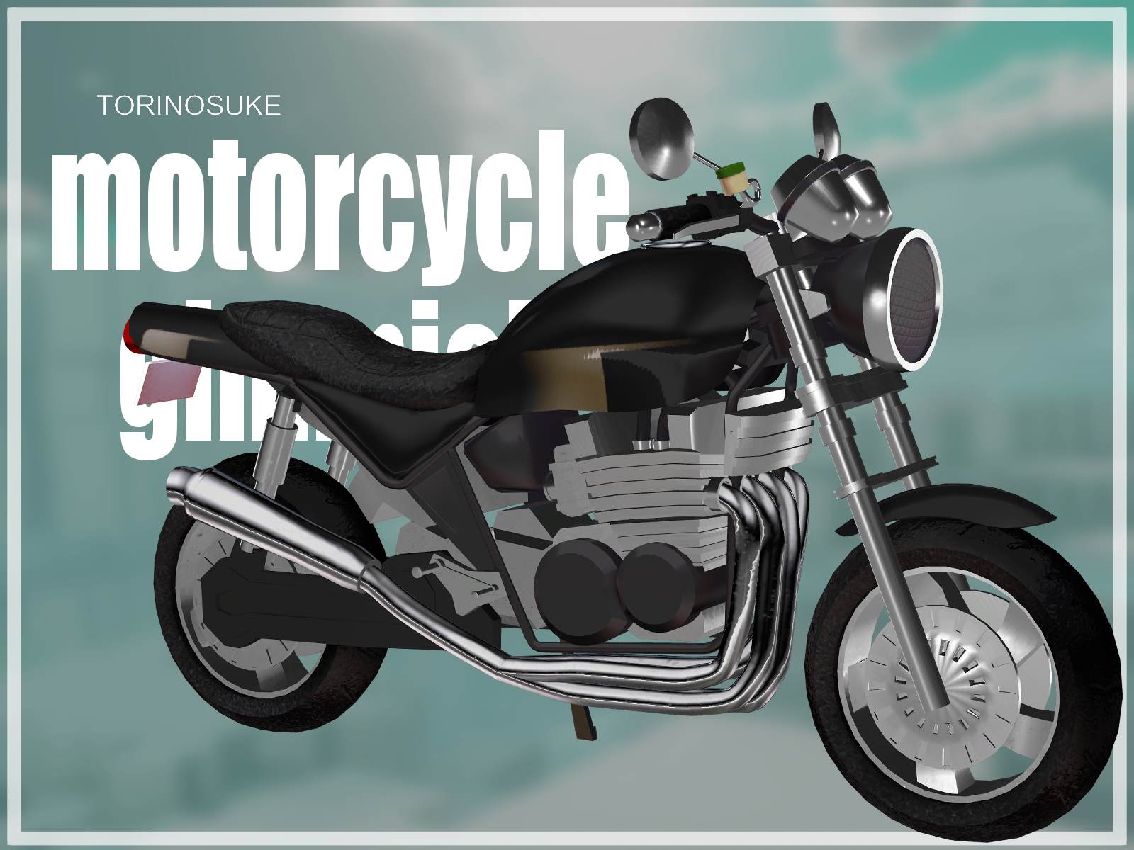 「MA対応」アバター用バイクギミック【VRC】 - TORINOSUKEの家 - BOOTH