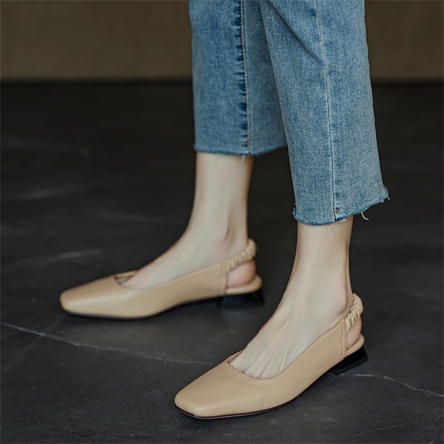 レディースシューズ ローヒールパンプス ミュールサンダル スリッポン フラットシューズ ウェッジソール バレエシューズ - koubo - BOOTH