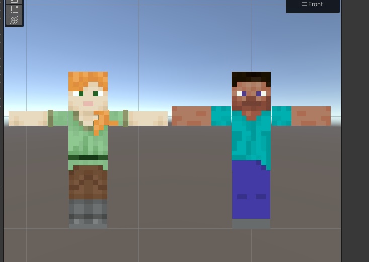 Customizable Minecraft VRChat Avatar - Fallen Arcade - BOOTH