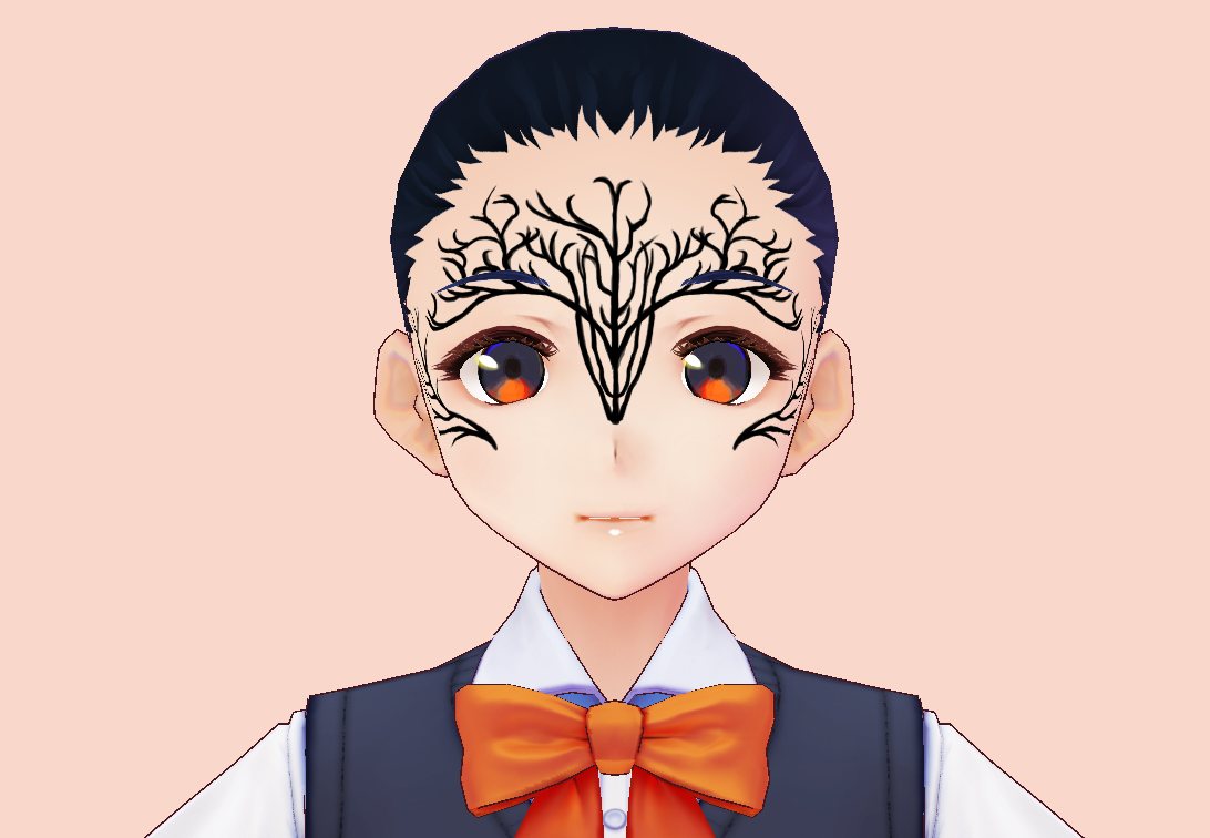 [VROID TEXTURE] Elf Face Paint - squishy - BOOTH