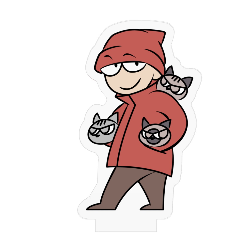 老害アクスタ 雹 - rougai radio illust - BOOTH