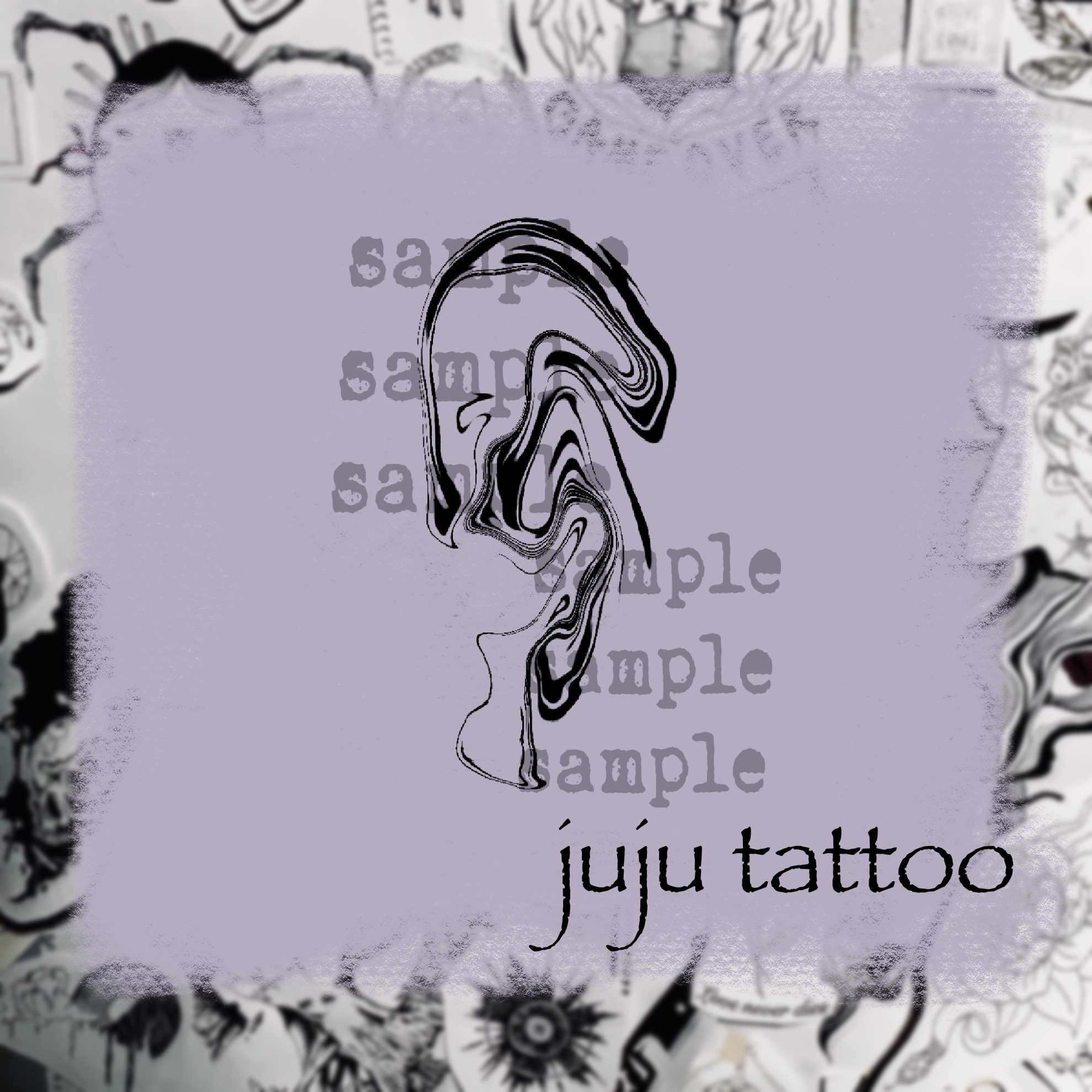 【VRC】smoke tattoo texture 煙モチーフタトゥー - 樹.ink - BOOTH