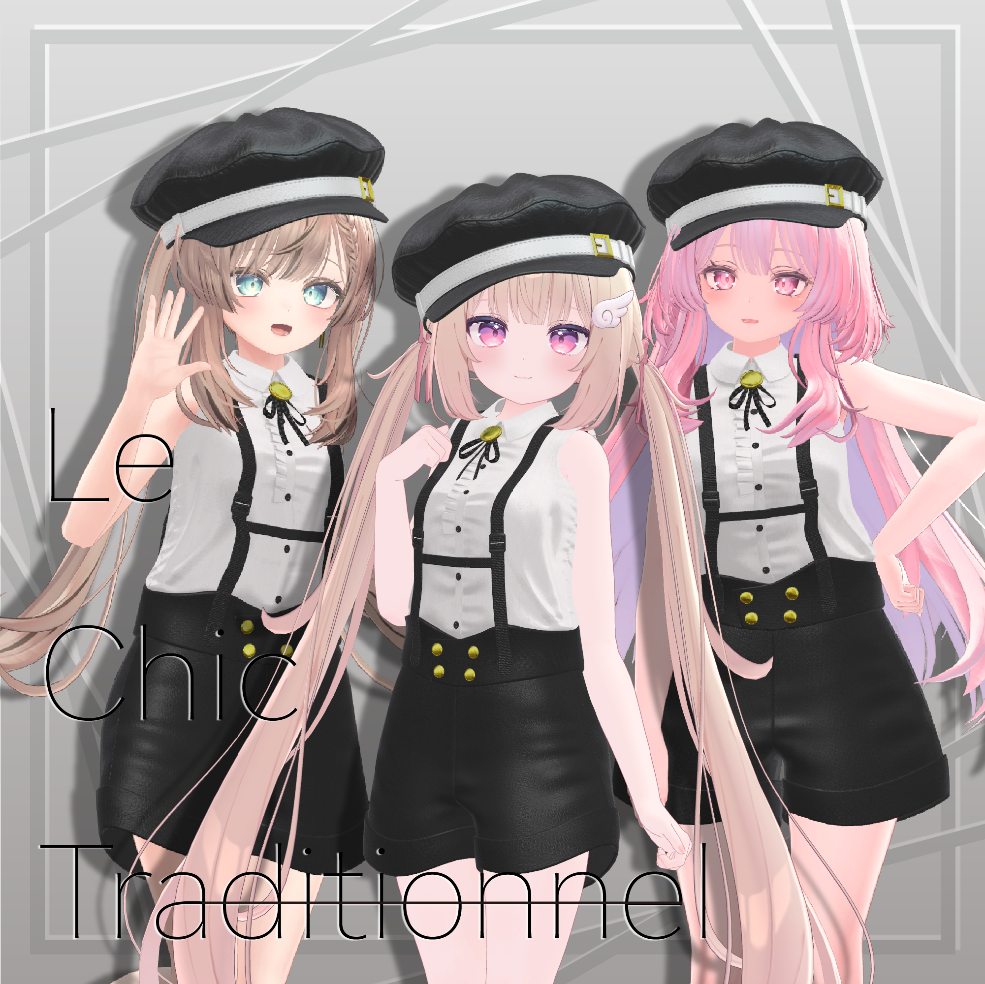 [5 Avatars] Le Chic Traditionnel - LILYANC - BOOTH