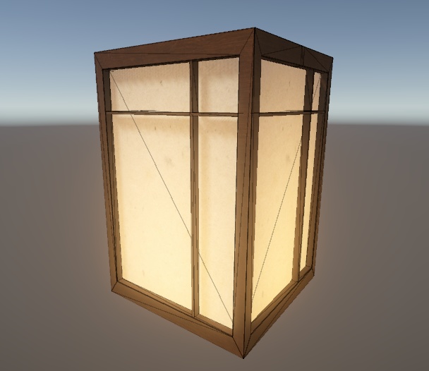 【3Dモデル】「行灯」オリジナルshadergraph同梱 - よつば - BOOTH