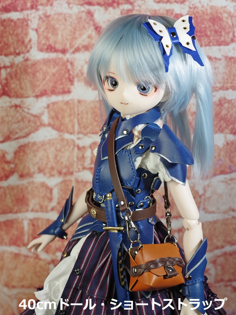 1/3ドール用冒険者の鞄（キャメル） カジュアルバッグ - 工房sinq - BOOTH