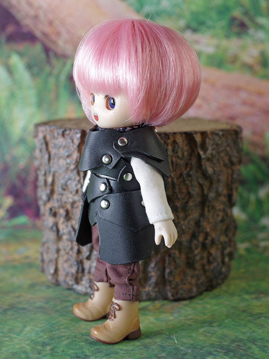 1/12ドール用革の鎧（ブラック） - 工房sinq - BOOTH